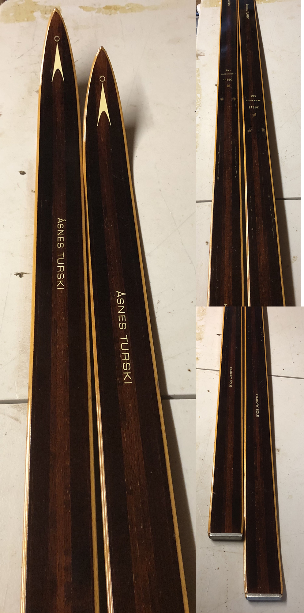 Cross-Country Wooden Skis For Sale